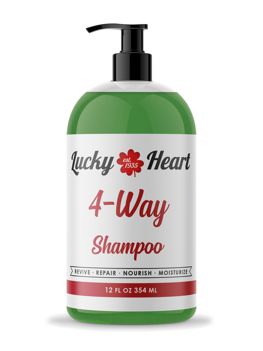 4-Way Hair Shampoo for Healthy Hair | Lucky Heart Cosmetics