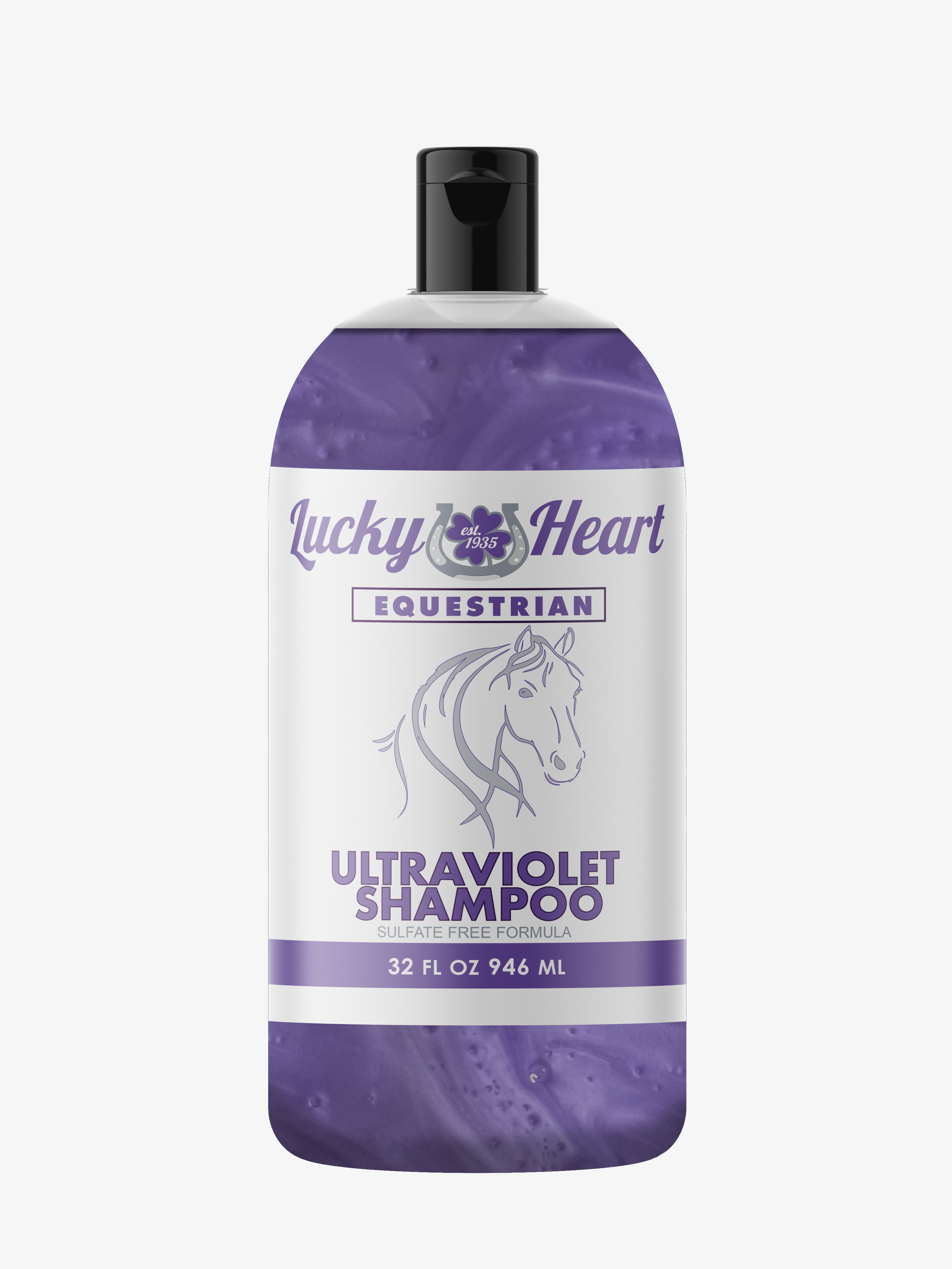 Best Ultraviolet Horse Shampoo for Shine | Lucky Heart Cosmetics