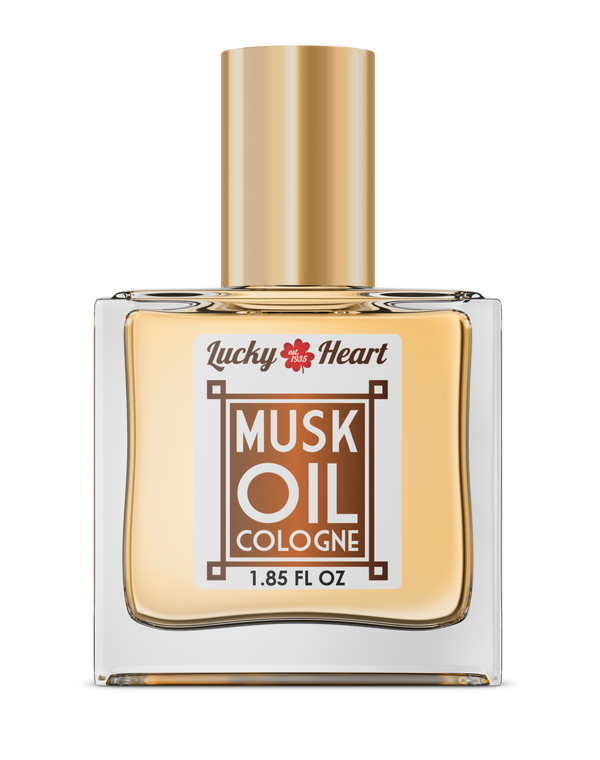 Luxurious Musk Oil Cologne for Men - Lucky Heart | Order now!